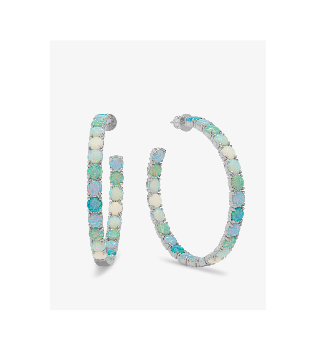 Melinda Maria Designs - Oh She Fancy Ombre Hoops 2" – Em's Boutique