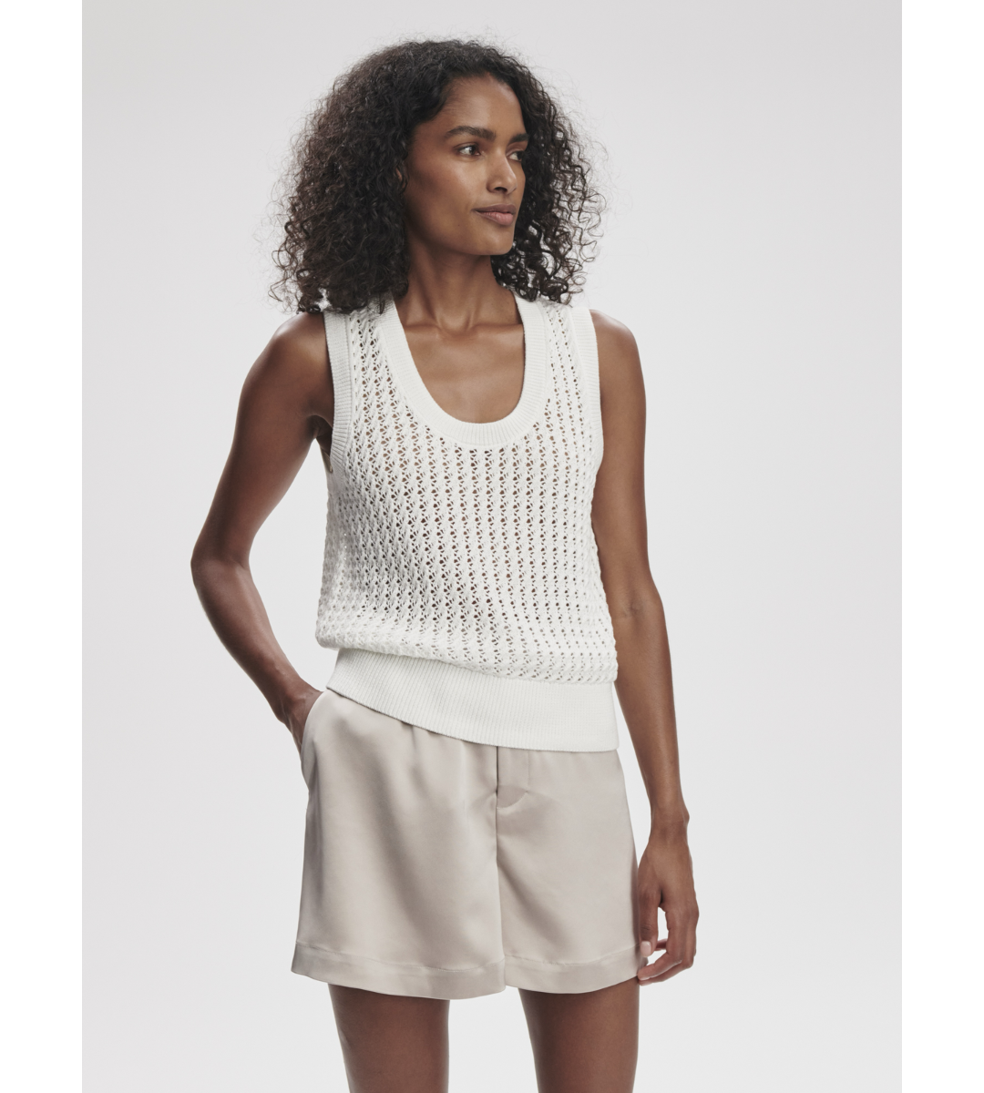 Varley - Ferns Open Knit Tank – Em's Boutique